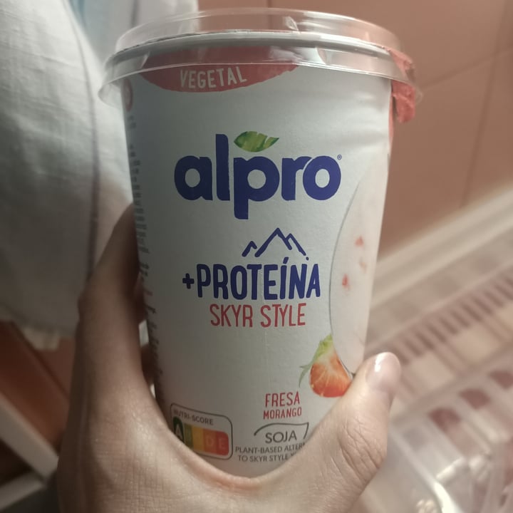 Alpro Fresa Morango Soja Skyr Style High Protein Review | abillion