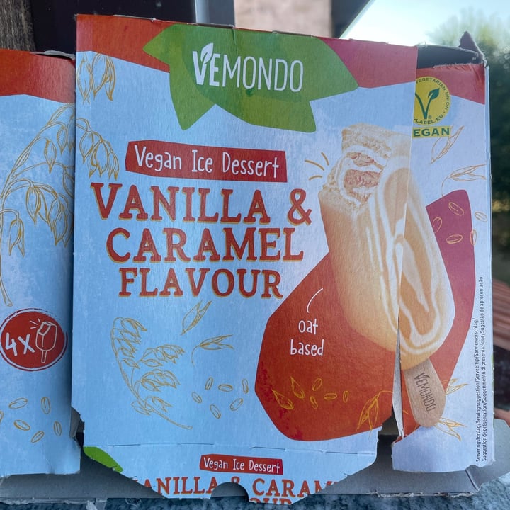 Vemondo Ice dessert Vanilla and Caramel Review | abillion