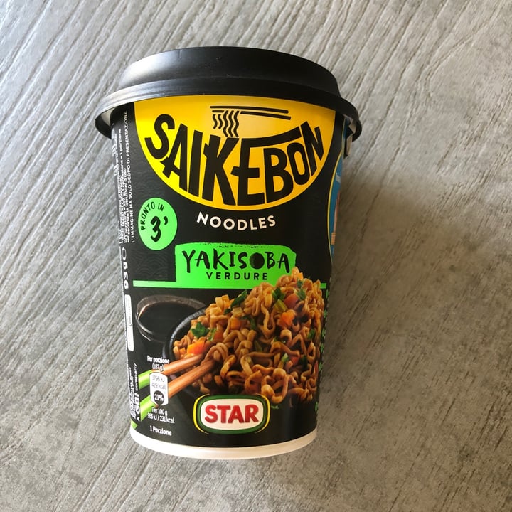 Saikebon Yakisoba noodles alle verdure Review | abillion