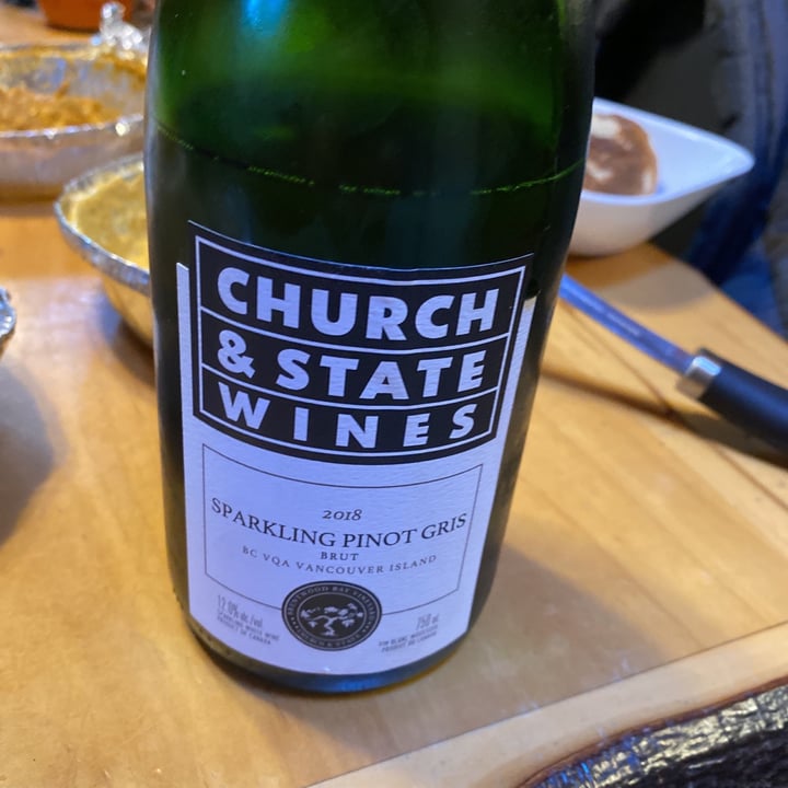 Church & State Wines Sparkling Pinot Gris Review | abillion