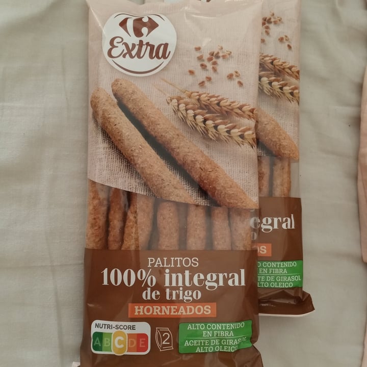 Carrefour Extra Palitos 100% integral horneados Review | abillion