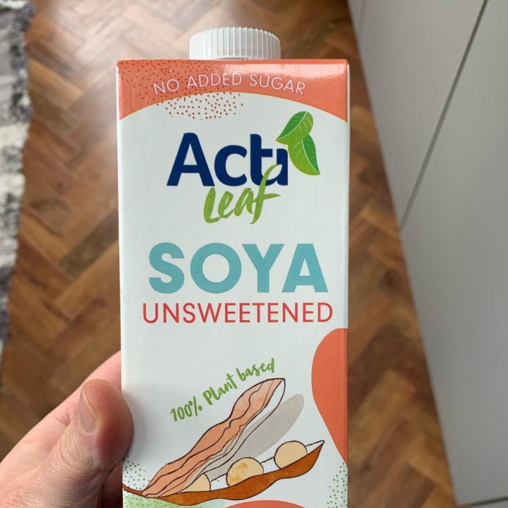 Acti Leaf soya milk unsweetened Review | abillion