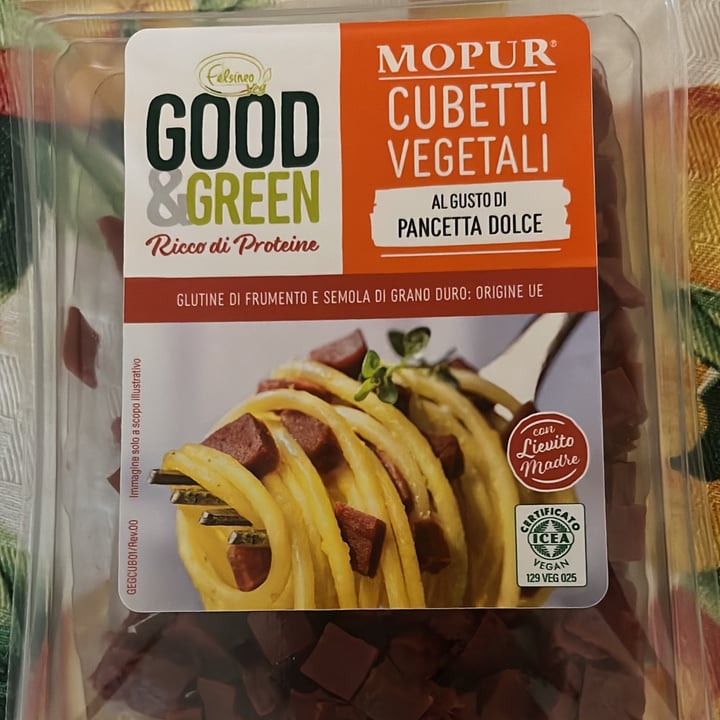 Mopur vegetalfood Cubetti Vegetali - Gusto pancetta dolce Review | abillion