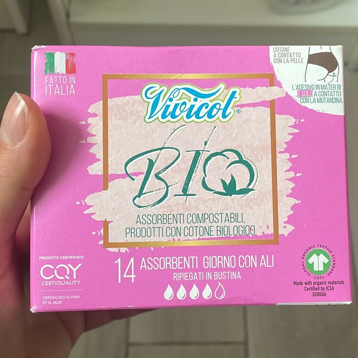 Vivicot BIO Assorbenti Compostabilj Con Cotone Biologico Review | abillion
