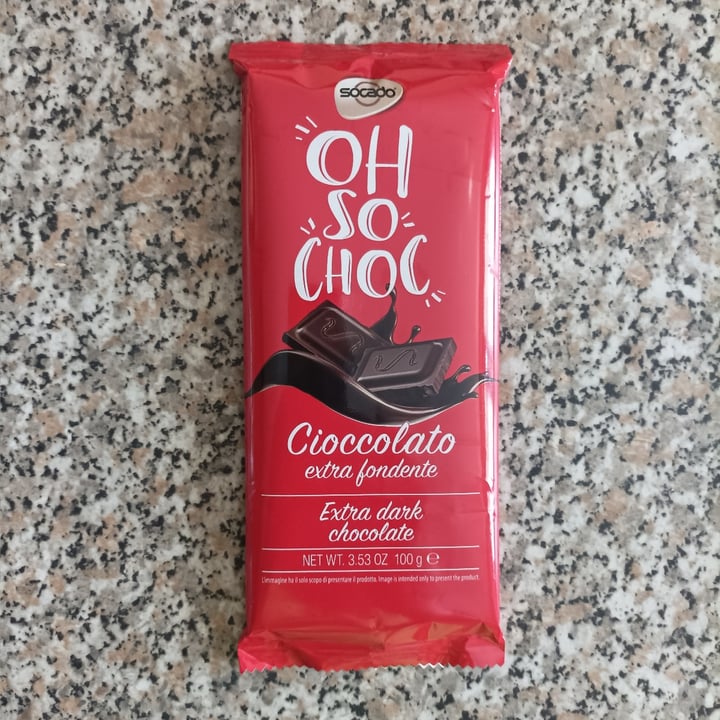 Socado OHSOCHOC cioccolato extra fondente Review | abillion