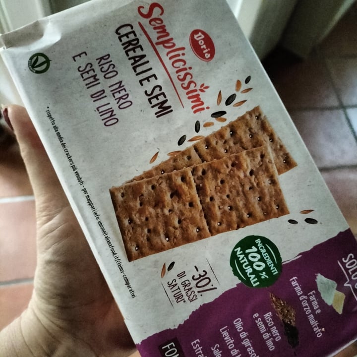 Doria Semplicissimi cereali Riso Nero e Semi di Lino Review | abillion