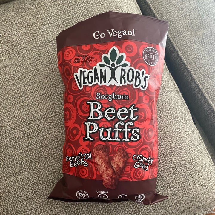 Vegan Rob's Vegan Rob's Beet Puffs Review | abillion