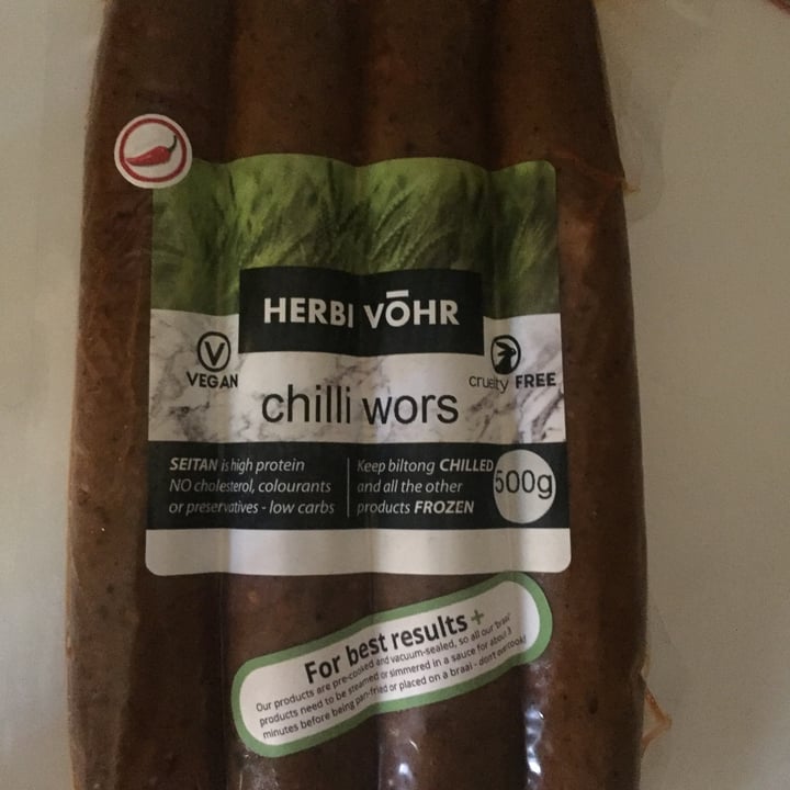 HERBI VŌHR Chilli Wors Review | abillion