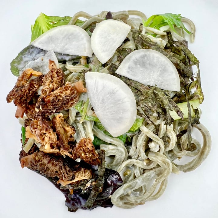 Obon Shokudo Portland, United States Chilled Nettle Udon with Grilled ...