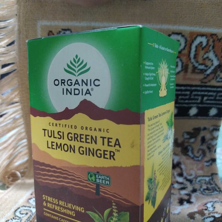 Organic India Tulsi and ginger tea Review | abillion