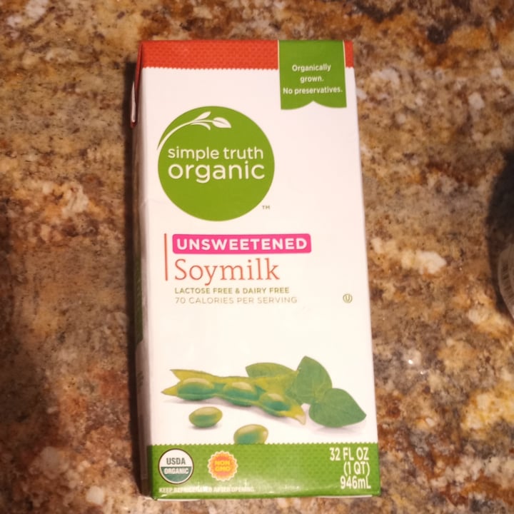 Simple Truth Soy milk, Plain Review | abillion