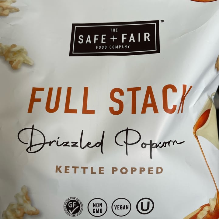 Safe + Fair Food Company Full stack drizzled popcorn Review | abillion