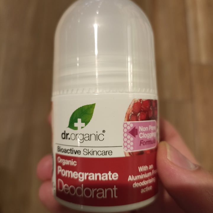 dr.organic Pomegranate Deodorant Review | abillion