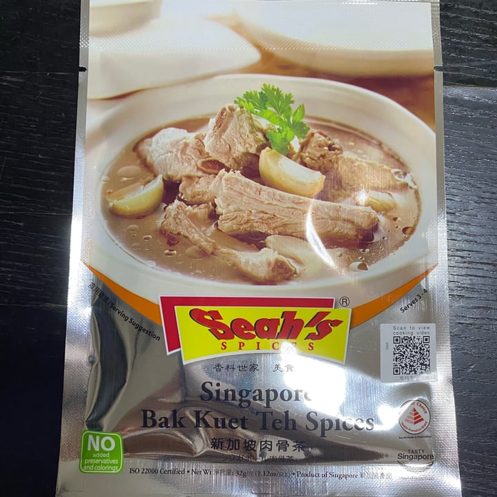 Seah's spices Seah’s Bak Kut Teh Spice Packet Review | abillion