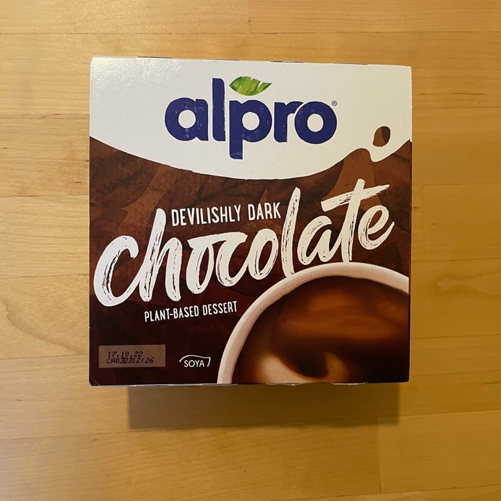 Alpro Devilish Dark Chocolate Dessert Review | abillion