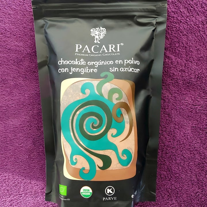 Paccari Chocolate orgánico en polvo con jengibre sin azúcar Review ...