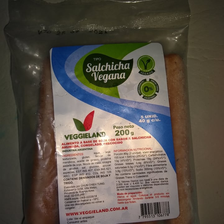 Veggieland Salchichas Veganas Review | abillion