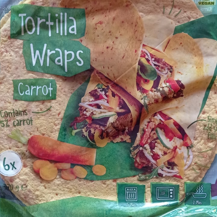 Vemondo Tortilla Wraps Carrot Review | abillion