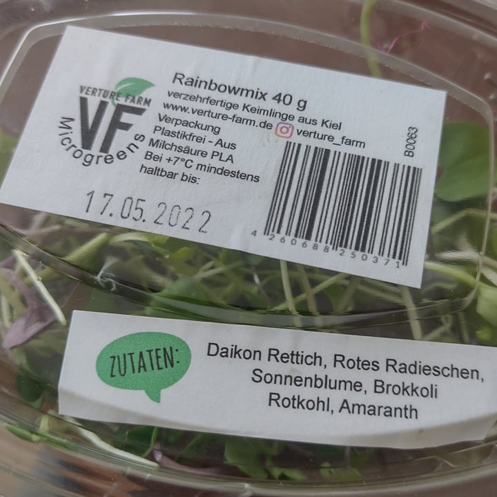 Verture farm Microgreens - Rainbow mix Review | abillion