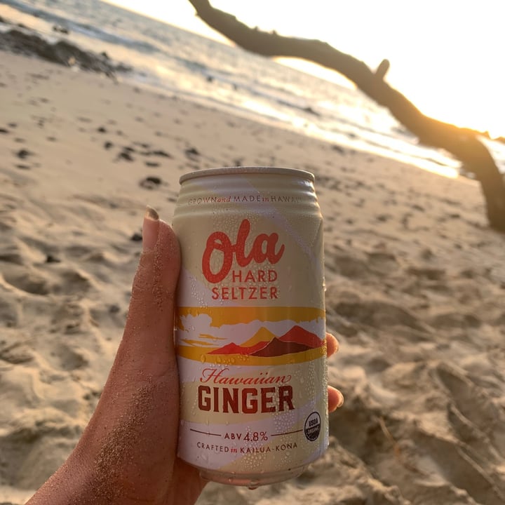 Ola Hawaiian Ginger Hard Seltzer Review | abillion