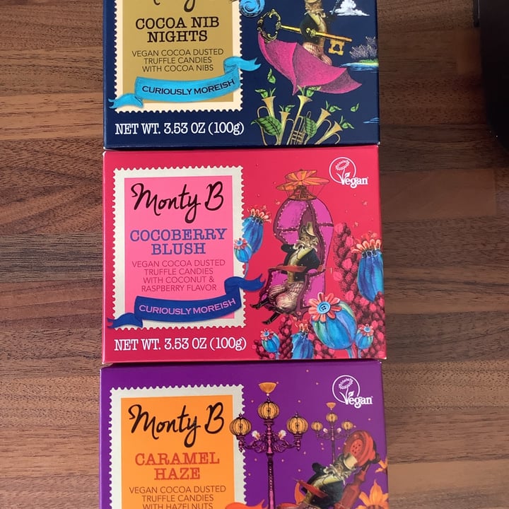 Monty B vegan cocoa truffles Review | abillion