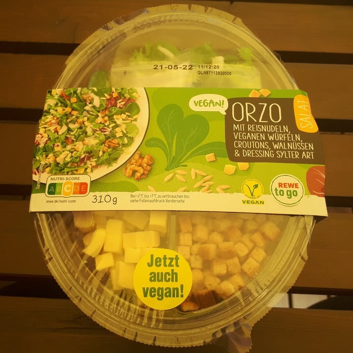 Rewe To Go Orzo Salat Review | abillion