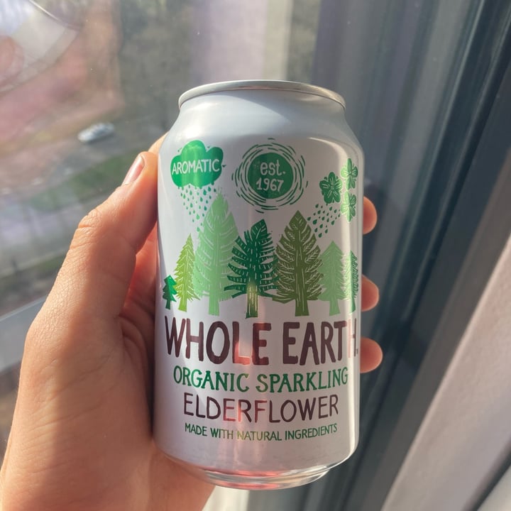 Whole Earth Organic Sparkling Water Elderflower Review | abillion