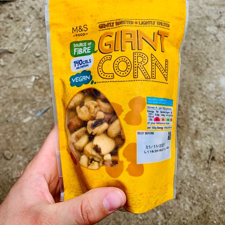 Marks & Spencer Food (M&S) Gently Roasted and Slightly Salted Giant ...