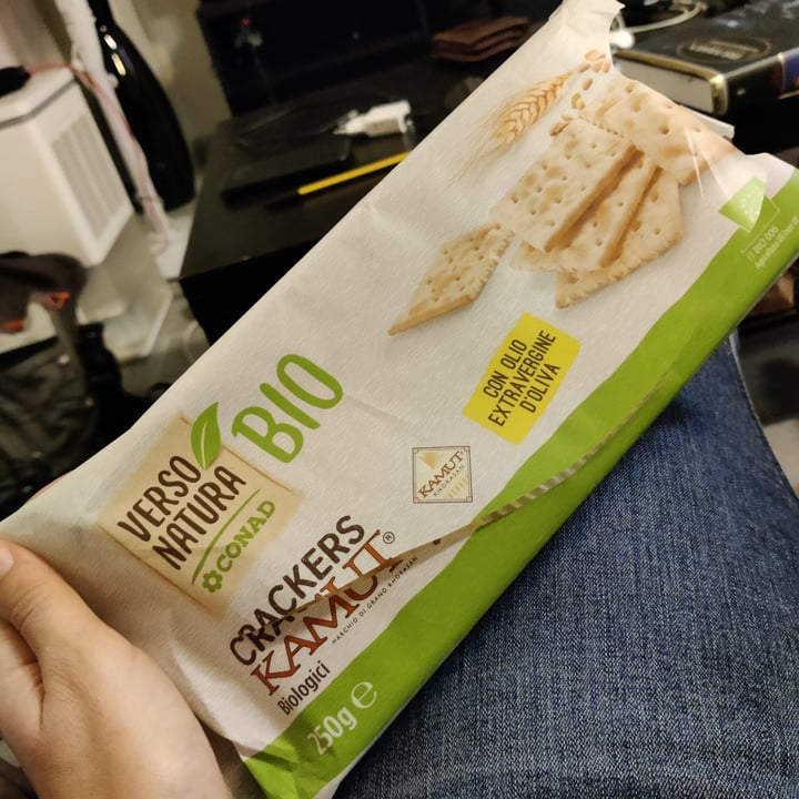 Verso Natura Conad Veg Crackers kamut Review | abillion