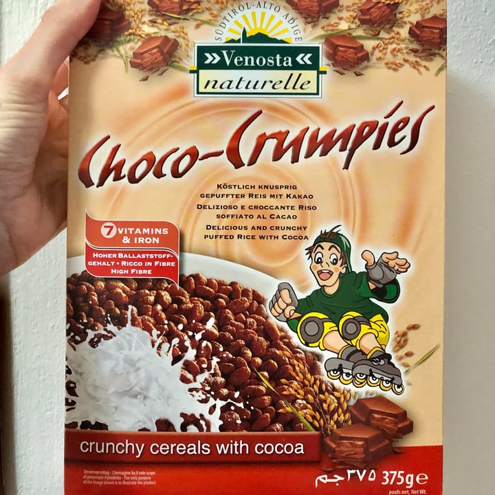 venosta naturelle Choco-crumpies Review | abillion