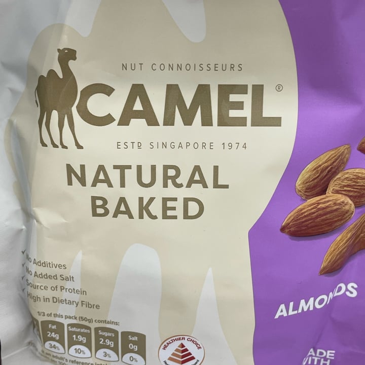 Camel Natural Baked Almonds Review | abillion