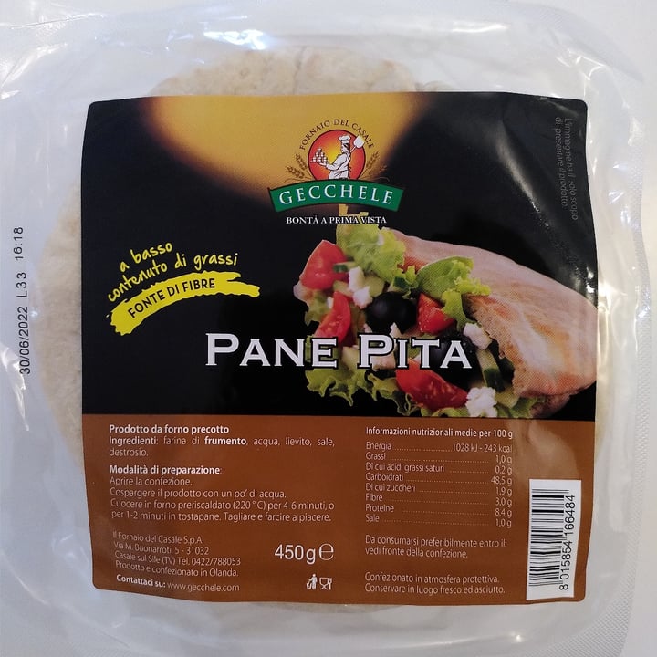 Gecchele Pane pita Review | abillion