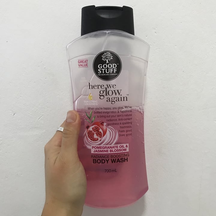 Good Stuff Here We Glow Again Pomegranate Oil and Jasmine Blossom Body ...