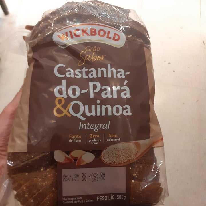 Wickbold Pão De Forma Integral WICKBOLD Grão Sabor Castanha-Do-Pará E ...