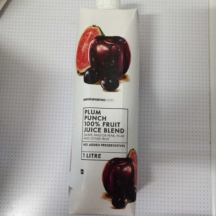 Woolworths Food Plum Punch, 100% Fruit Juice Blend Review | abillion