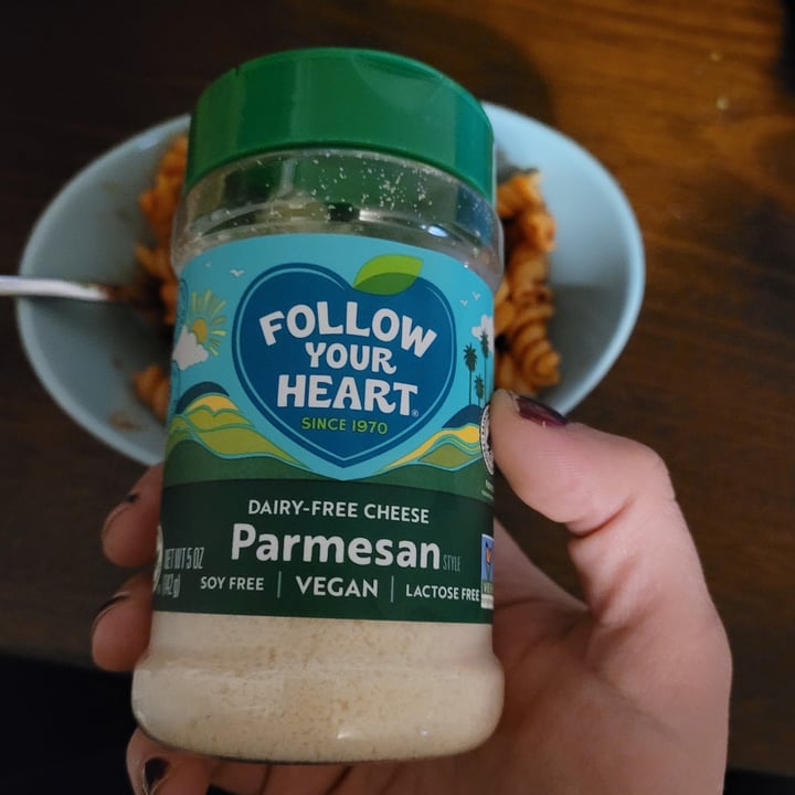 Follow your Heart Dairy free parmesan Grated Cheese Review | abillion