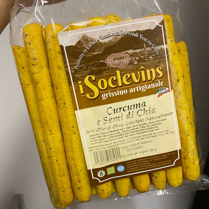 Stefanutti Grissini Alla Curcuma Review | abillion