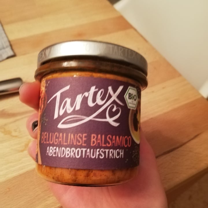 Tartex Linsen Liebe Brotaufstrich Belugalinse Balsamico Review | abillion