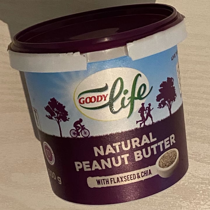 Goody life Natural Peanut better with Flaxseeds and chia Review | abillion