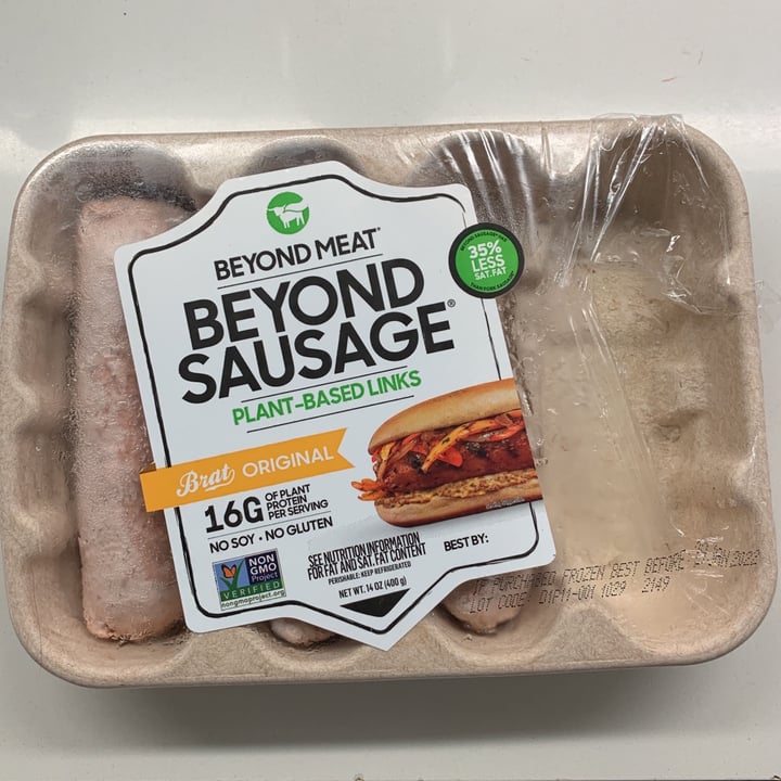 Beyond Meat Beyond Sausage Brat Original Review | abillion