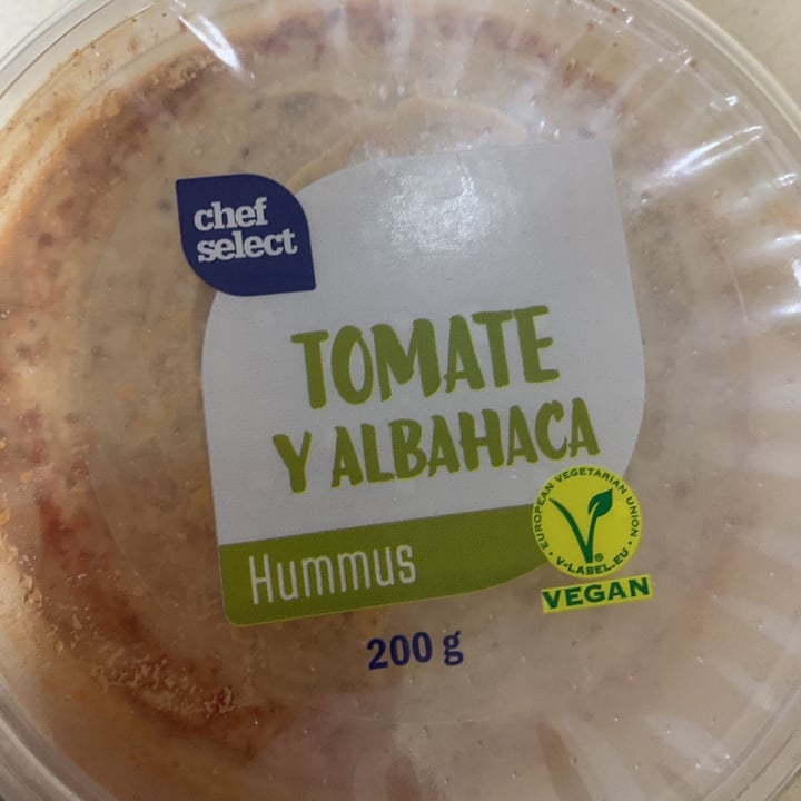 Chef Select Hummus Tomate y Albahaca Review | abillion