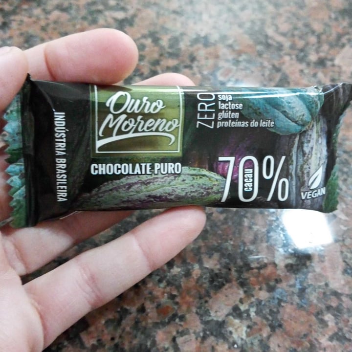 Ouro moreno Barra de Chocolate 70% Cacau 20g Review | abillion