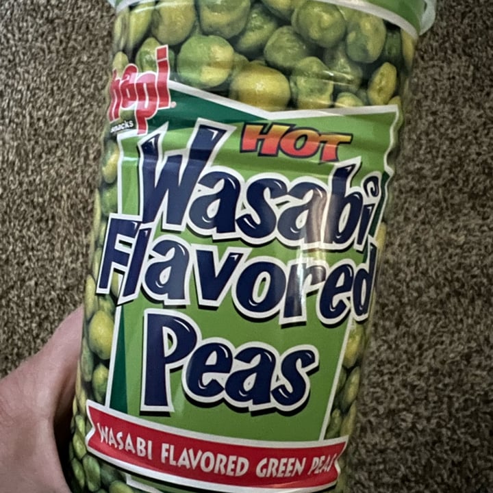 Hapi snacks Wasabi flavored peas Review | abillion