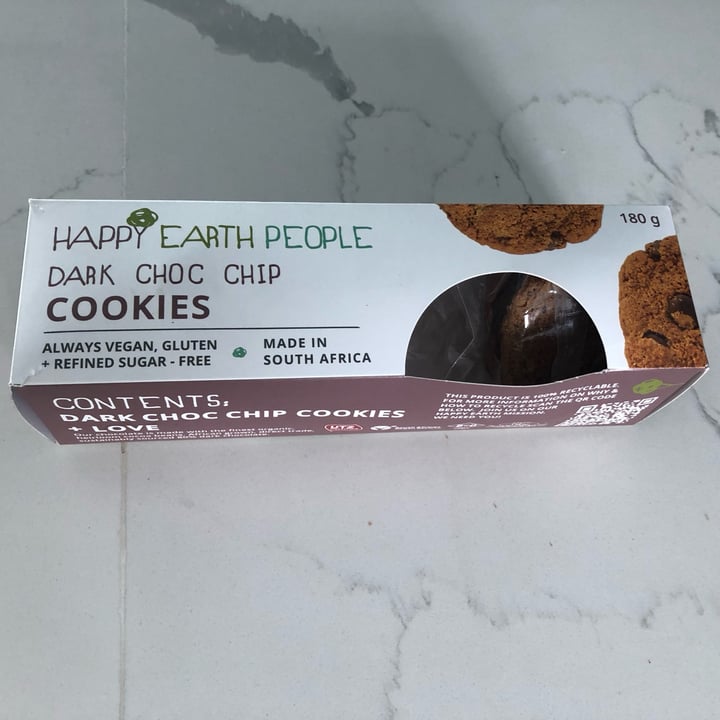 Happy Earth People Dark Choc Chip Cookies Review | abillion