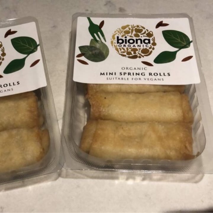 Biona Mini Spring Rolls Review | abillion