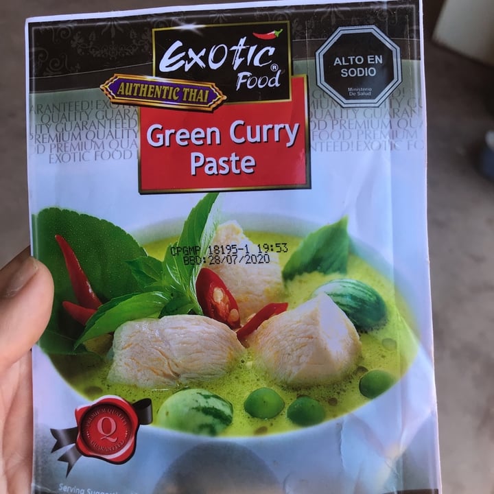 Exotic Food Green curry paste Review | abillion