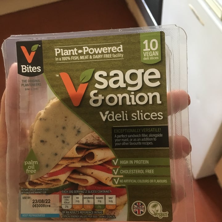 VBites Sage & Onion Slices Review | abillion