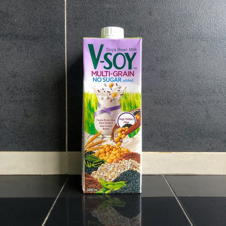 V-Soy Multi Grain No Sugar Soy Milk Review | abillion