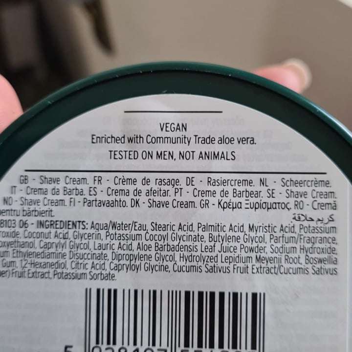 The Body Shop Maca Root & Aloe Shaving Cream Review | abillion