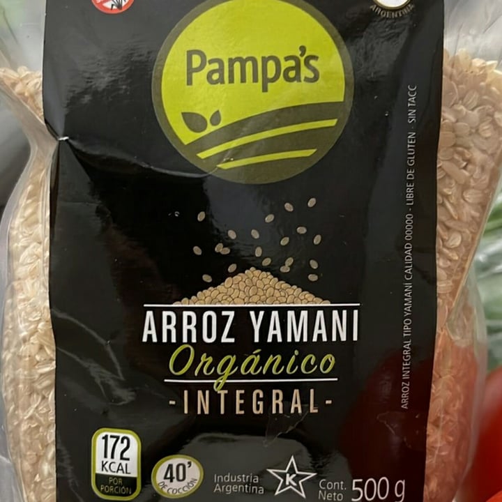 Pampa’ s rice Arroz Yamani Orgánico Review | abillion